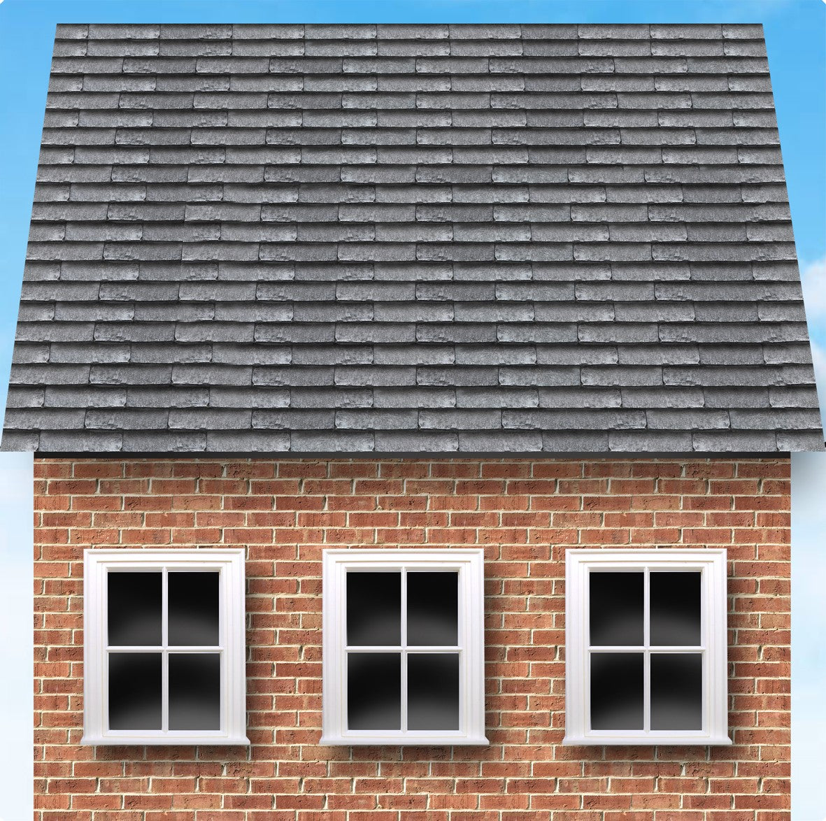 Dolls House Roof Tiles | Miniature Roofing - StickandGo Crafts – Stick ...